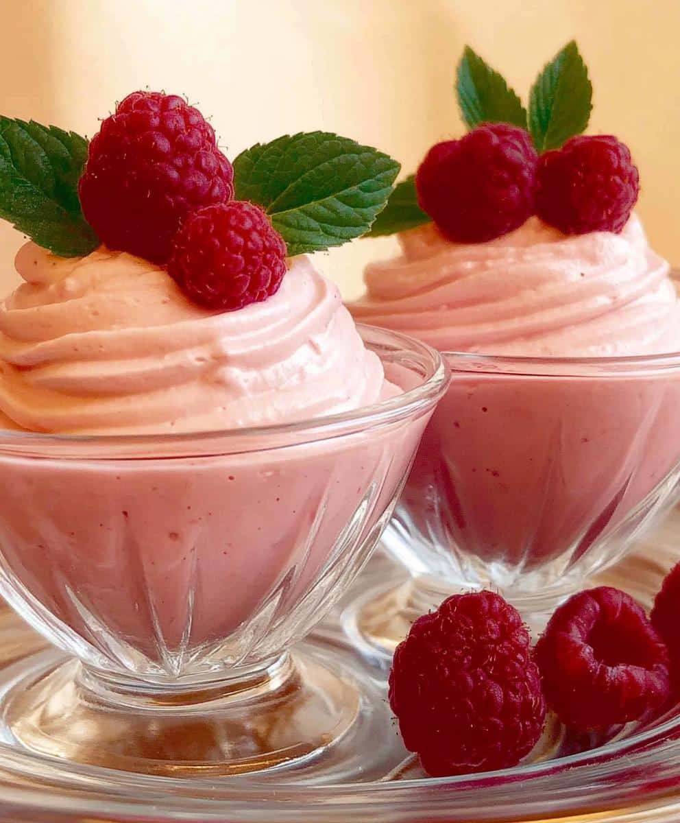 Raspberry Mousse Recipe - easyrecipeplan.com