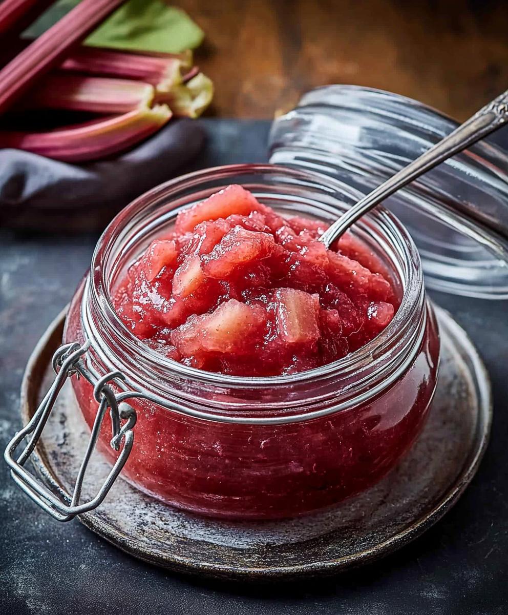 Rhubarb Compote Recipe - easyrecipeplan.com