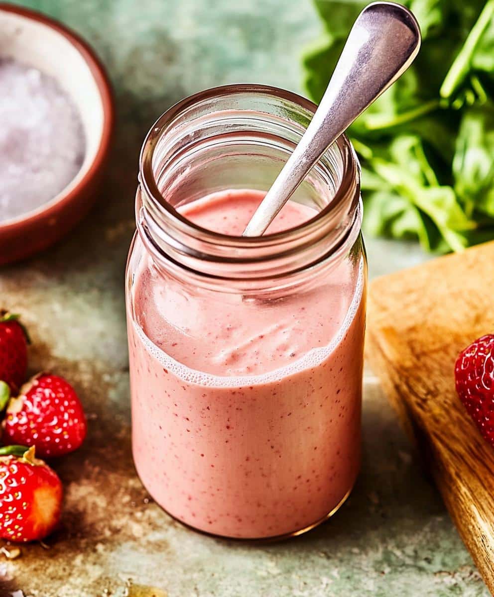 Strawberry Salad Dressing Recipe - easyrecipeplan.com